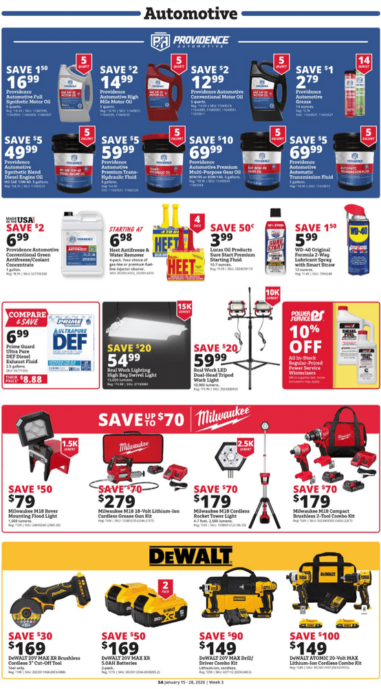 Rural King Weekly Ad Jan 15 – Jan 28, 2026
