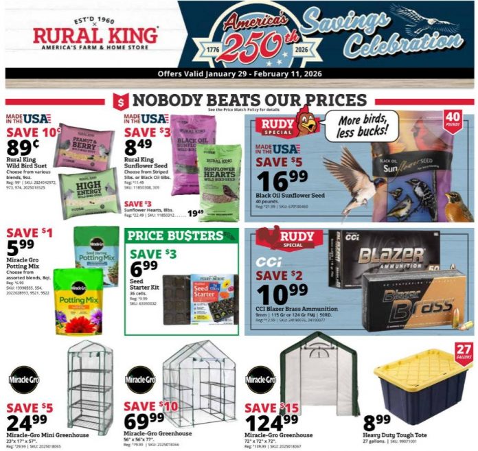 Rural King Weekly Ad Jan 29 – Feb 11, 2026 - Part 2