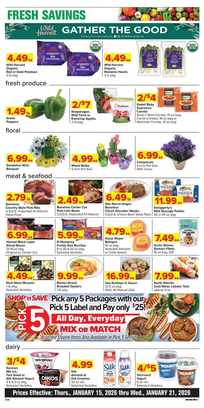 SHOP 'n SAVE Weekly Ad Jan 15 – Jan 21, 2026 (Valentine's Day Promotion ...