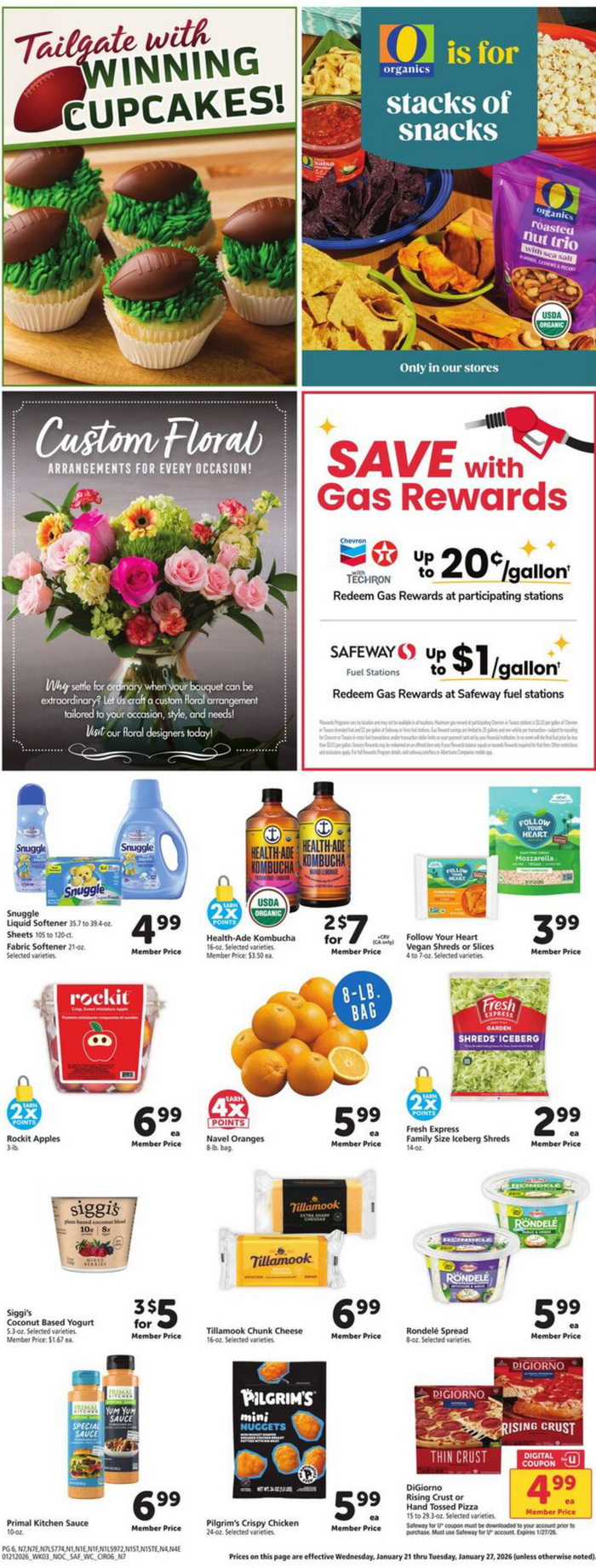 Safeway Weekly Ad Jan 21 – Jan 27, 2026