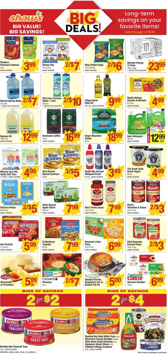 Shaw's Weekly Ad Jan 16 – Jan 22, 2026