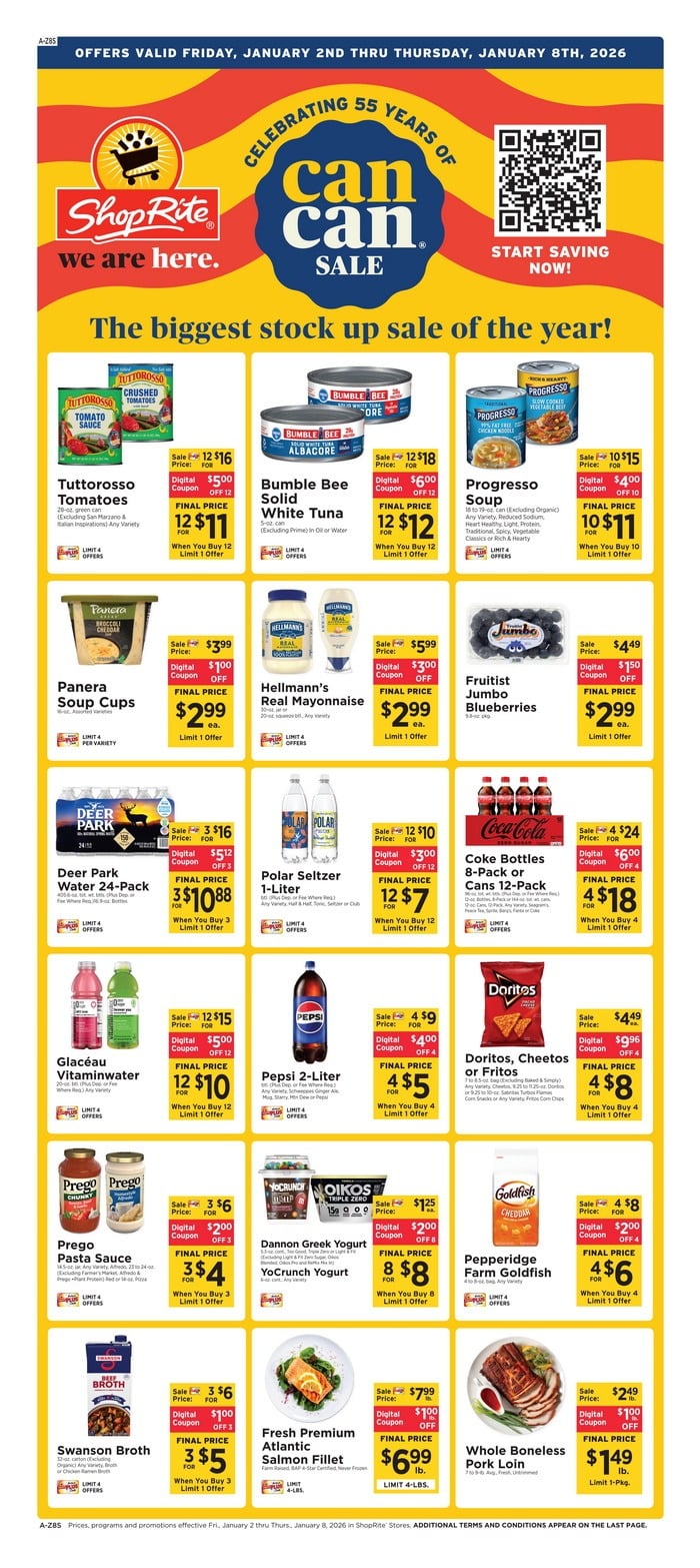 ShopRite Weekly Ad Jan 02 – Jan 08, 2026