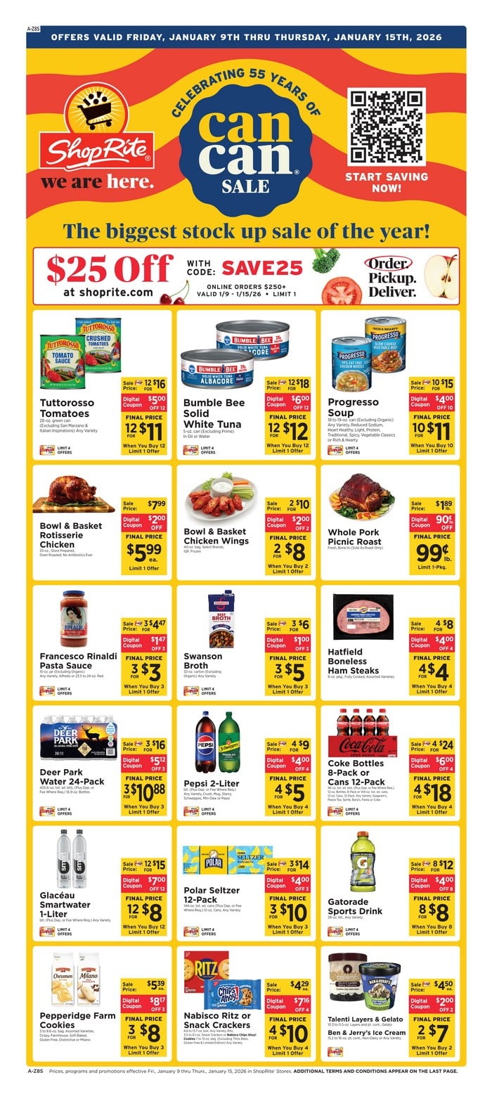 ShopRite Weekly Ad Jan 09 – Jan 15, 2026