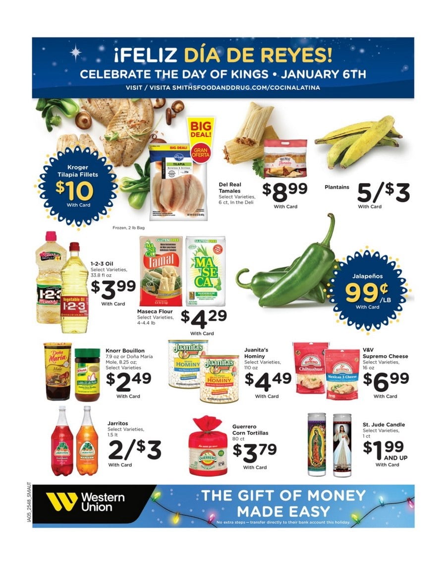 Smith's Food and Drug Weekly Ad Jan 02 – Jan 06, 2026