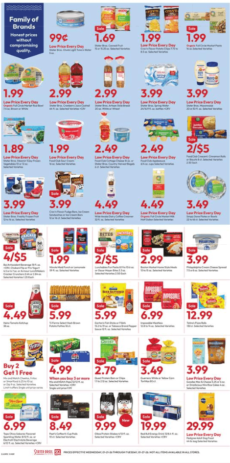 Stater Bros Weekly Ad Jan 21 – Jan 27, 2026