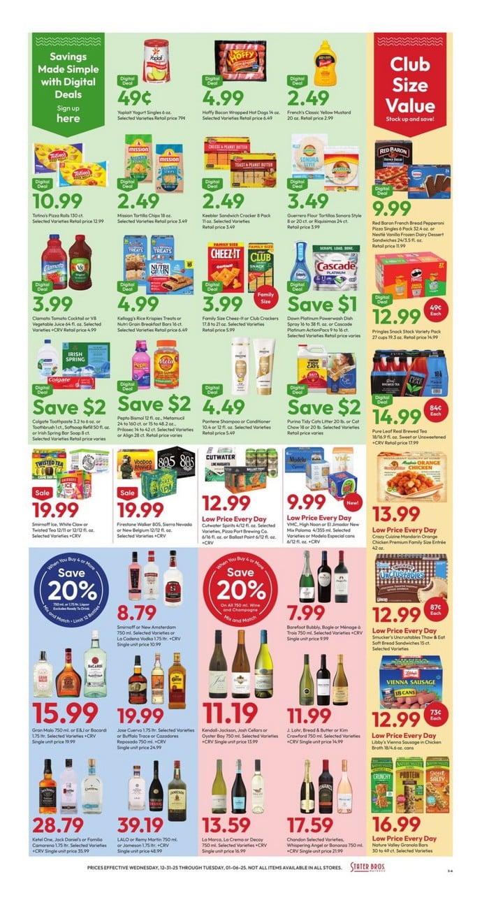 Stater Bros Weekly Ad Dec 31, 2025 – Jan 06, 2026 (New Year Promotion ...