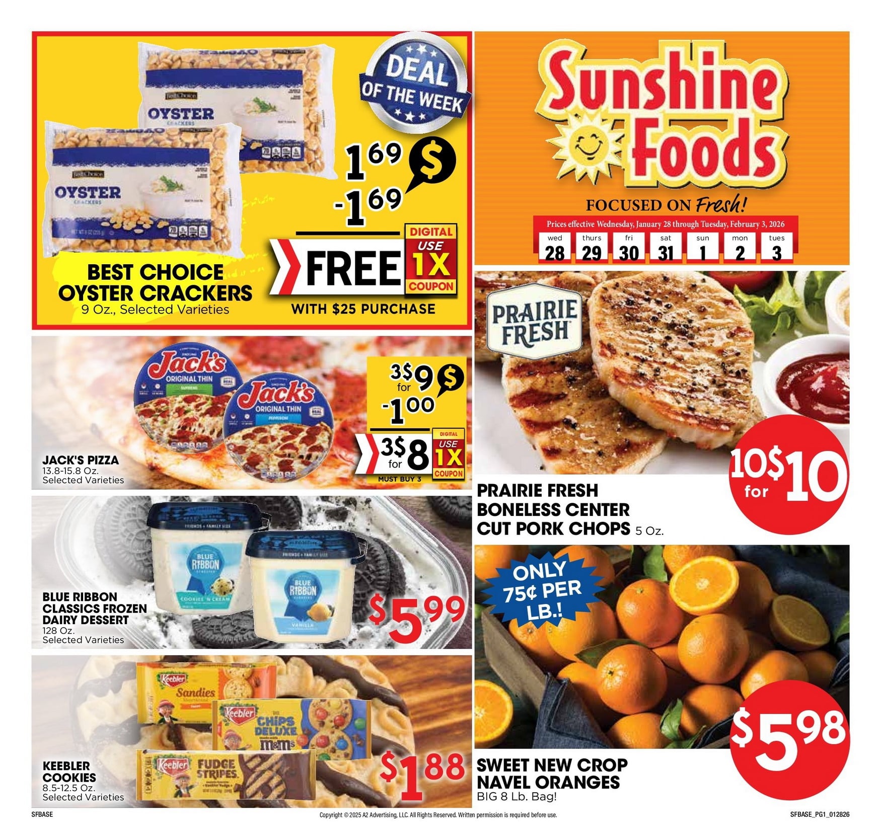 Sunshine Foods Weekly Ad Jan 28 – Feb 03, 2026