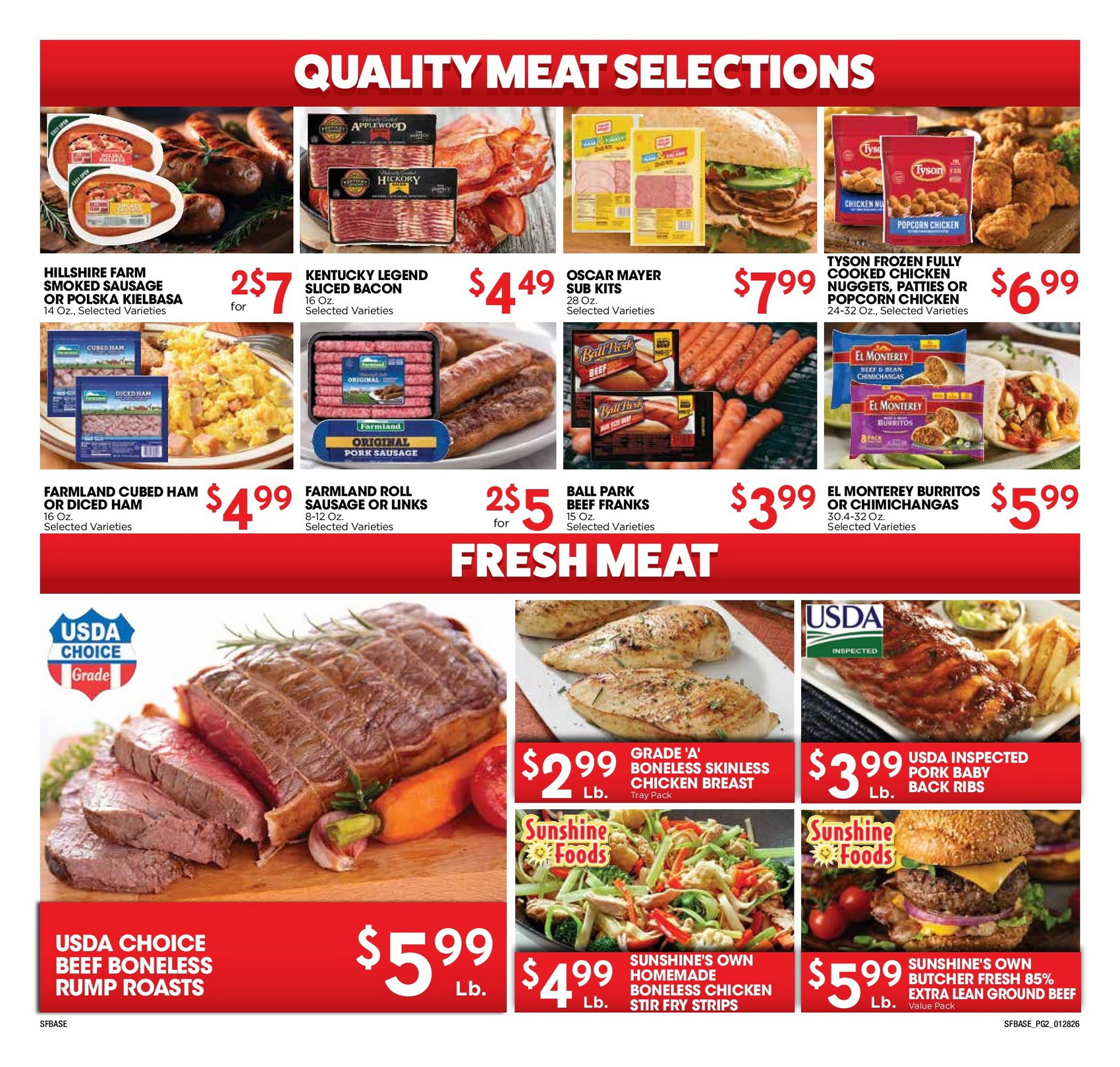 Sunshine Foods Weekly Ad Jan 28 – Feb 03, 2026