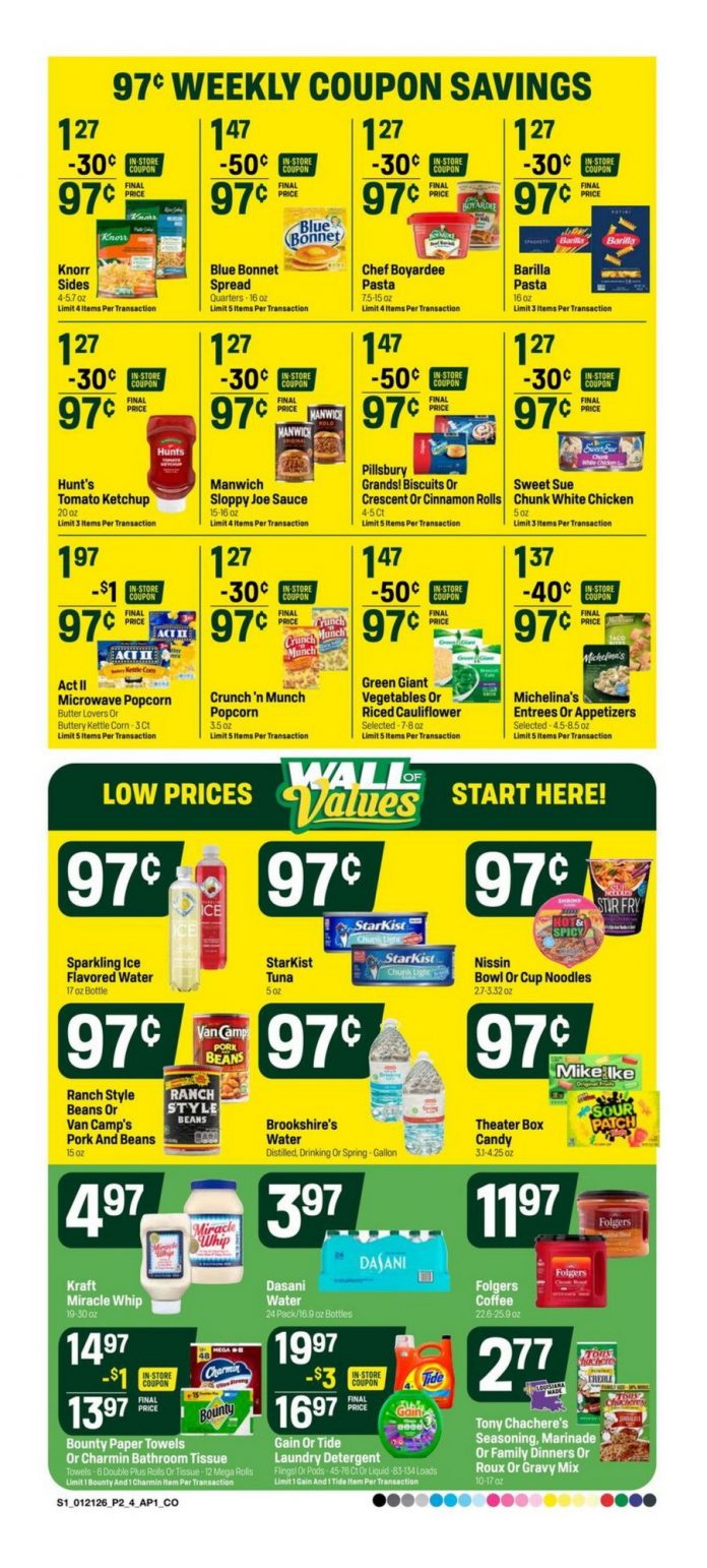 Super 1 Foods Weekly Ad Jan 21 – Jan 27, 2026