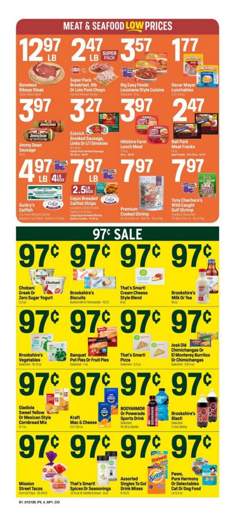 Super 1 Foods Weekly Ad Jan 21 – Jan 27, 2026