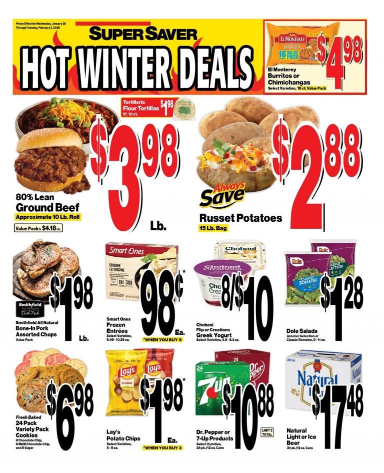 Super Saver Weekly Ad Jan 28 – Feb 03, 2026