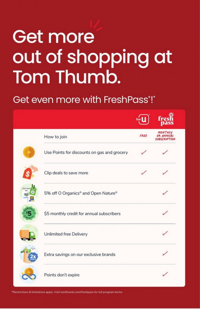 Tom Thumb Weekly Ad Jan 28 – Feb 03, 2026
