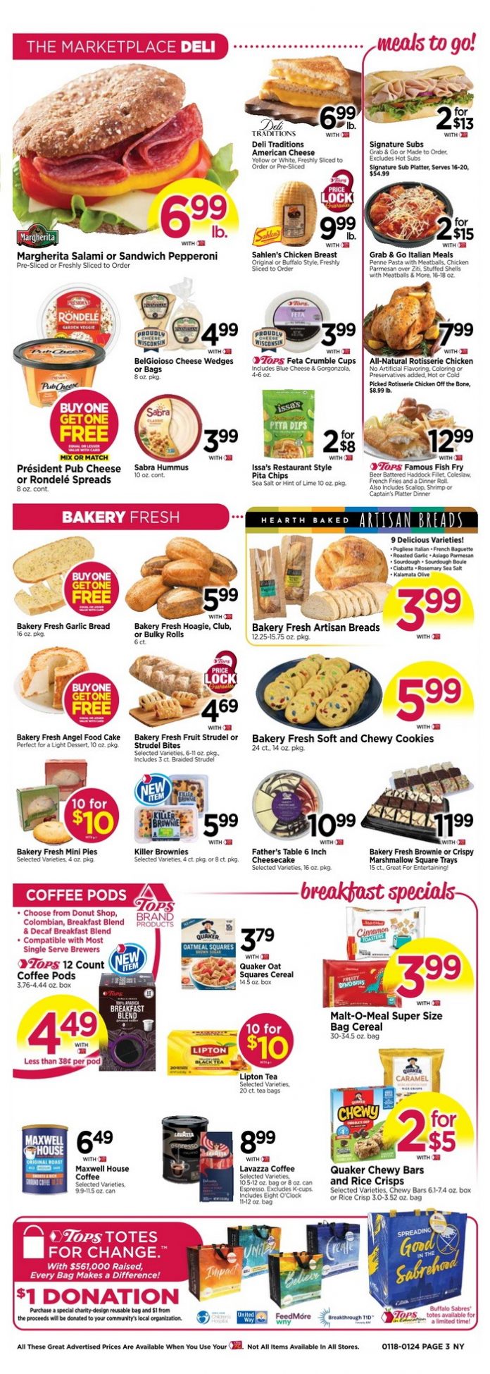 Tops Weekly Ad Jan 18 – Jan 24, 2026