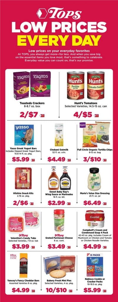 Tops Weekly Ad Jan 25 – Jan 31, 2026