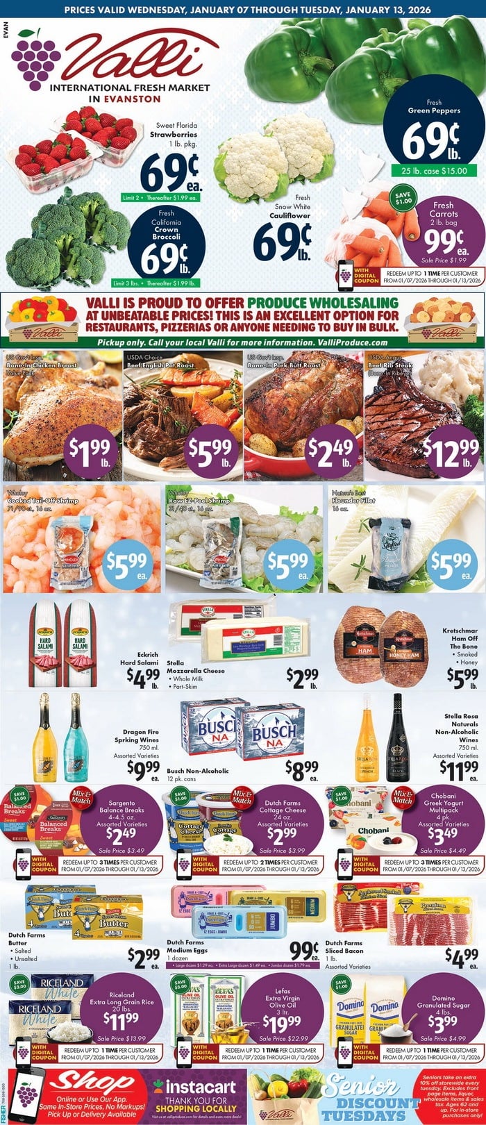 Valli Produce Weekly Ad Jan 07 – Jan 13, 2026