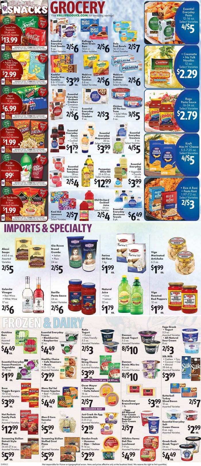 Valli Produce Weekly Ad Jan 07 – Jan 13, 2026