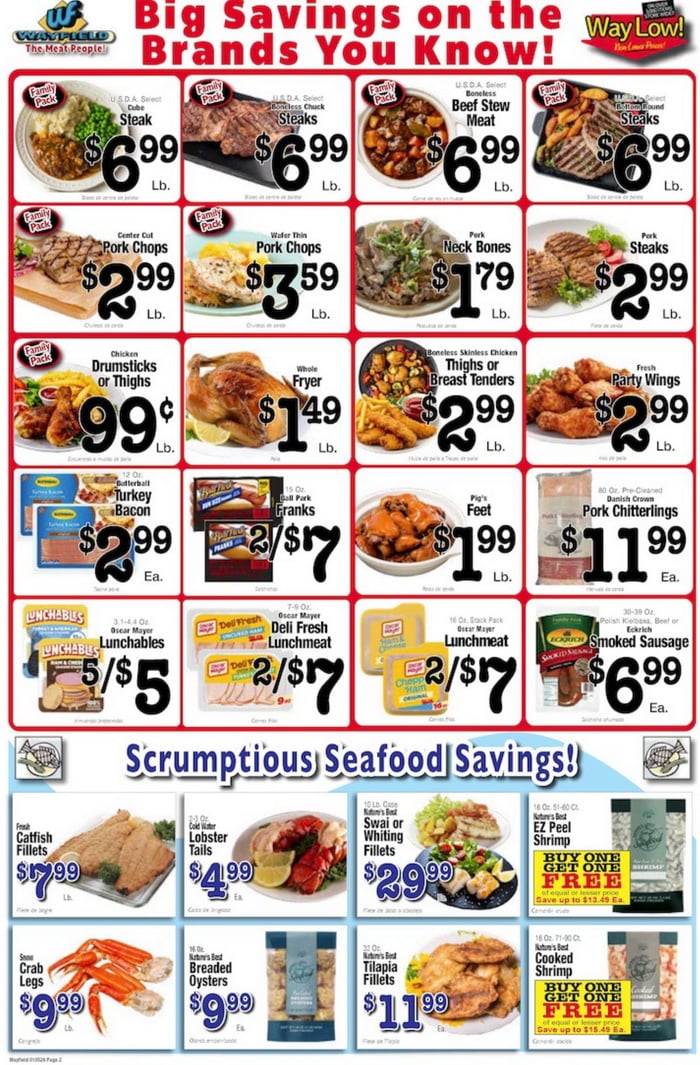 Wayfield Foods Weekly Ad Jan 05 – Jan 11, 2026