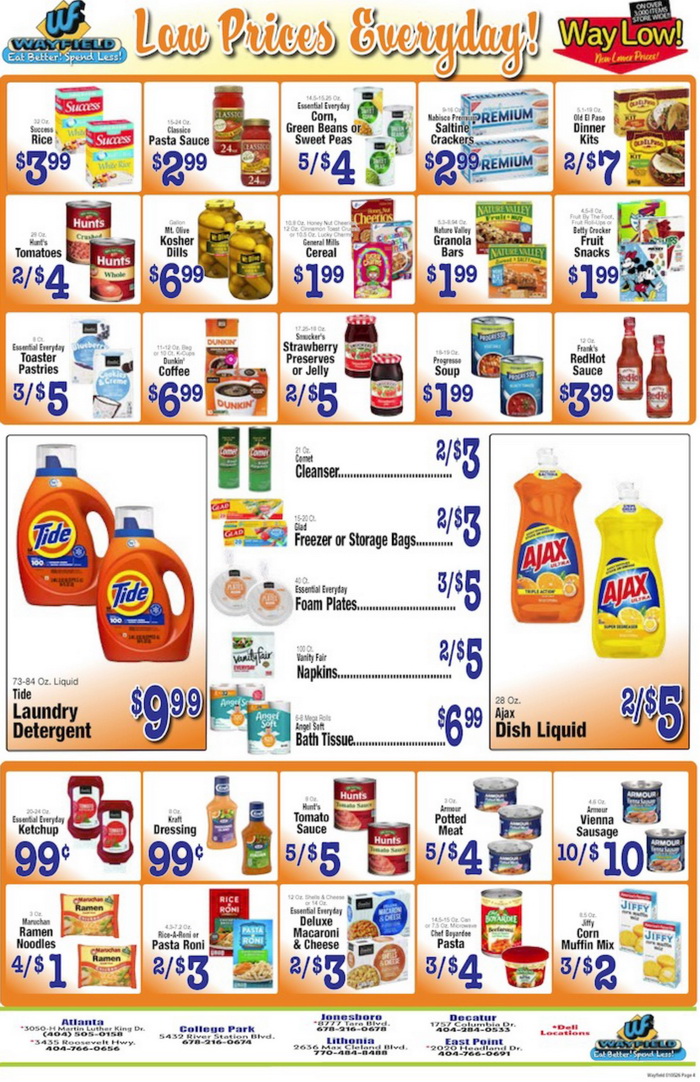 Wayfield Foods Weekly Ad Jan 05 – Jan 11, 2026