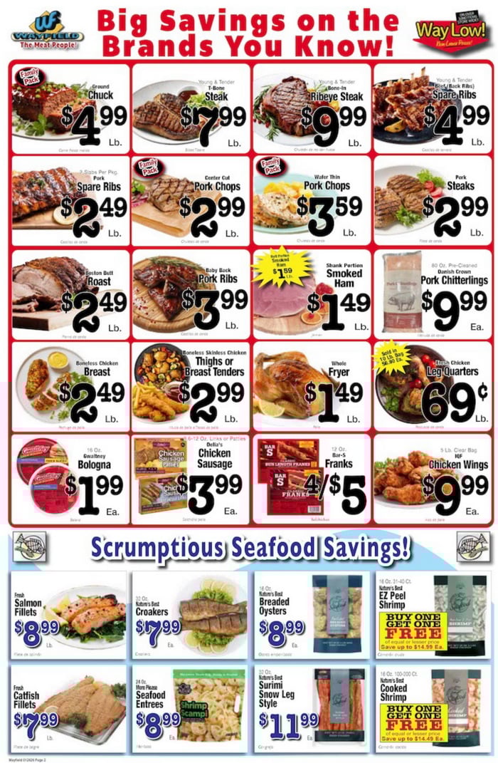 Wayfield Foods Weekly Ad Jan 26 – Feb 01, 2026