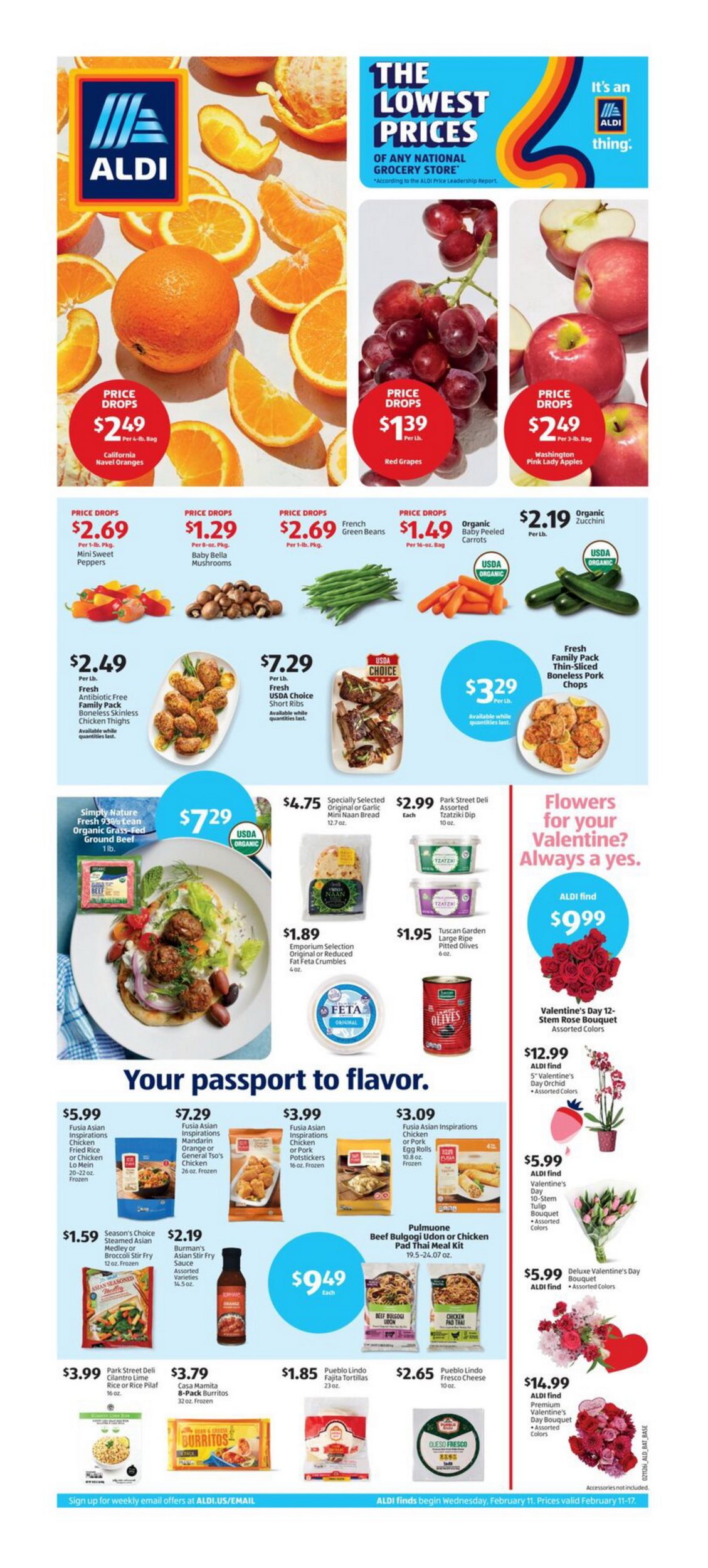 ALDI Weekly Ad Feb 11 – Feb 17, 2026 (Valentine's Day Promotion Included)