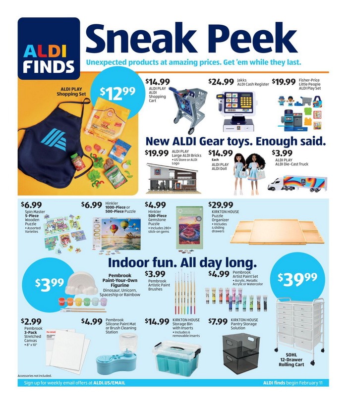 ALDI In-Store Ad Sneak Peek Feb 11 – Feb 17, 2026