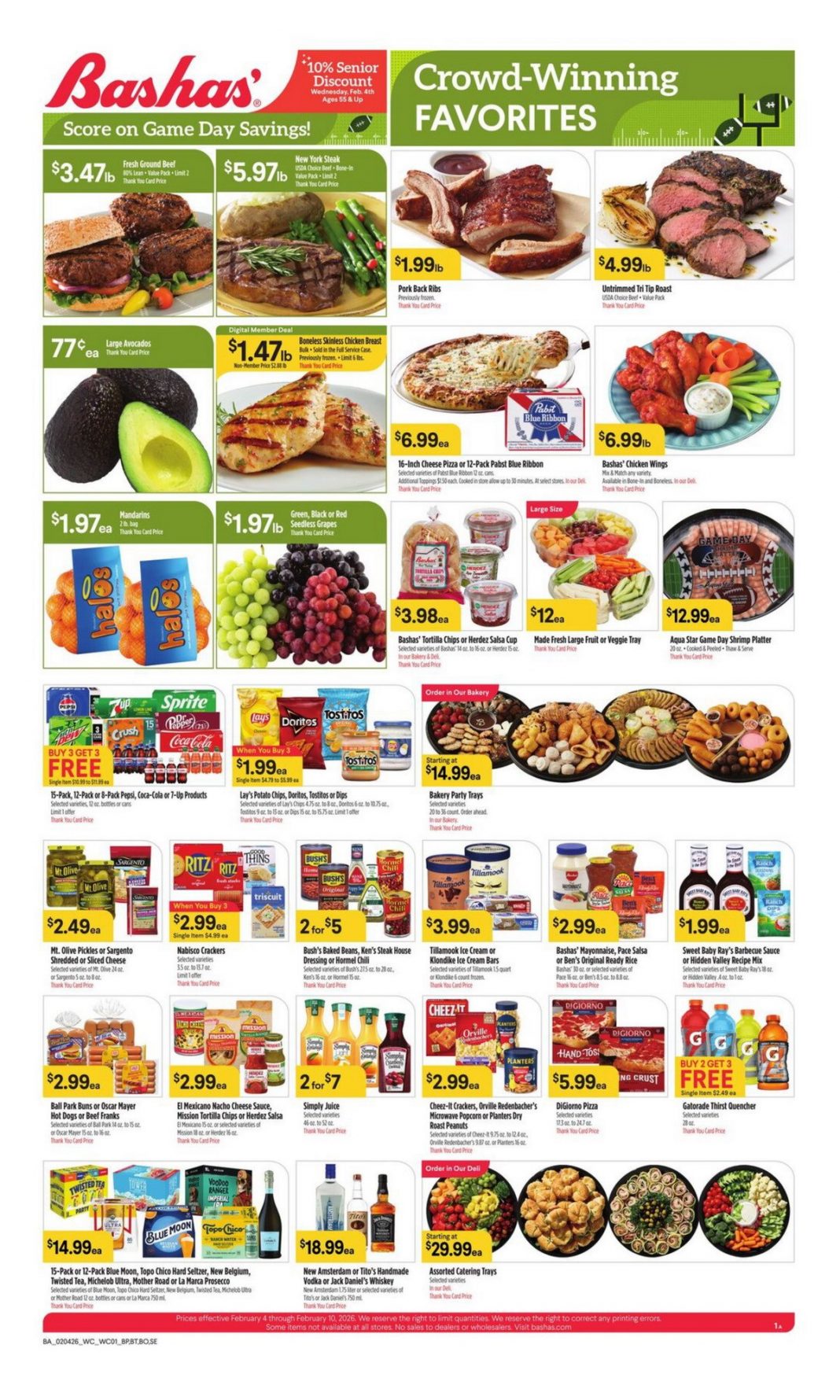 Bashas Weekly Ad Feb 04 – Feb 10, 2026