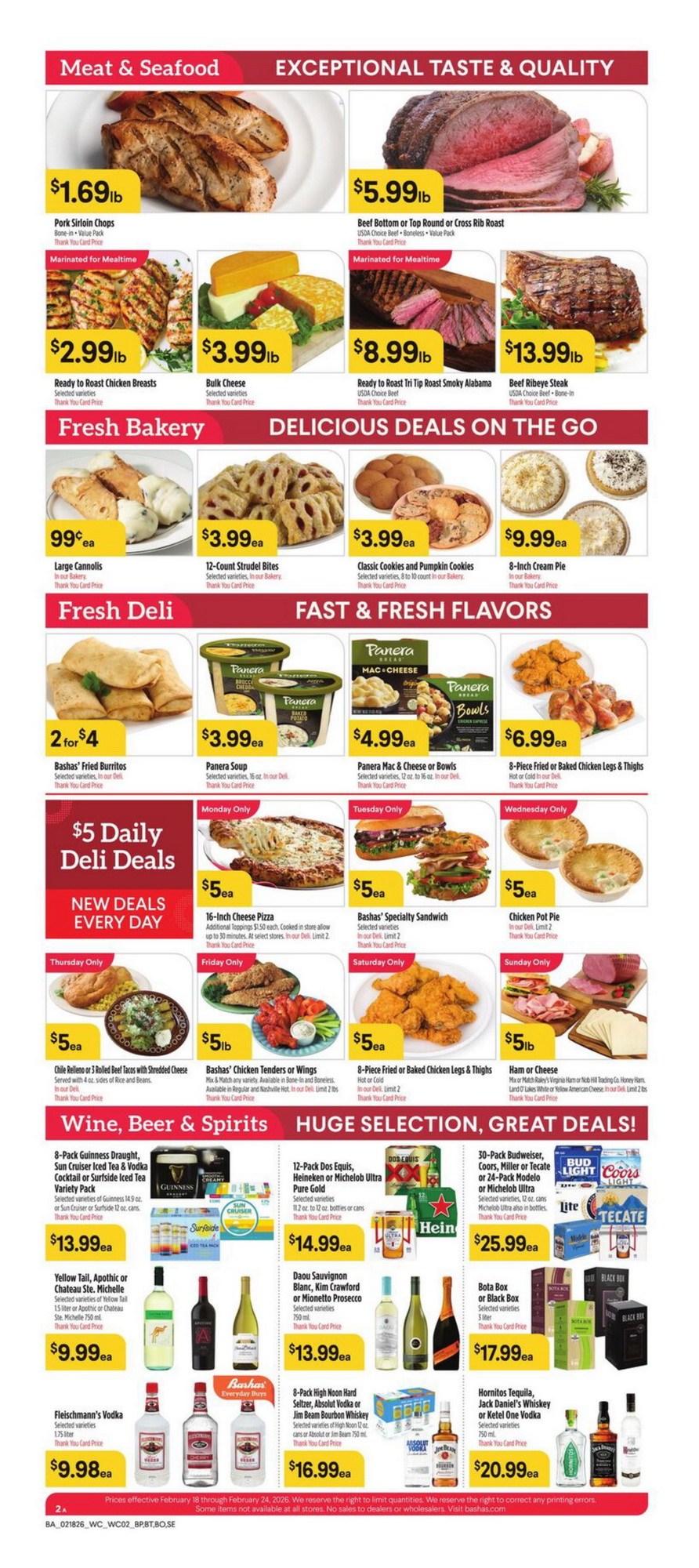 Bashas Weekly Ad Feb 18 – Feb 24, 2026