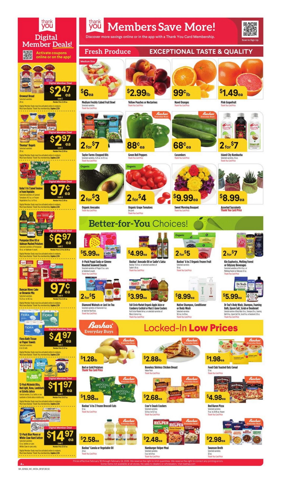 Bashas Weekly Ad Feb 18 – Feb 24, 2026