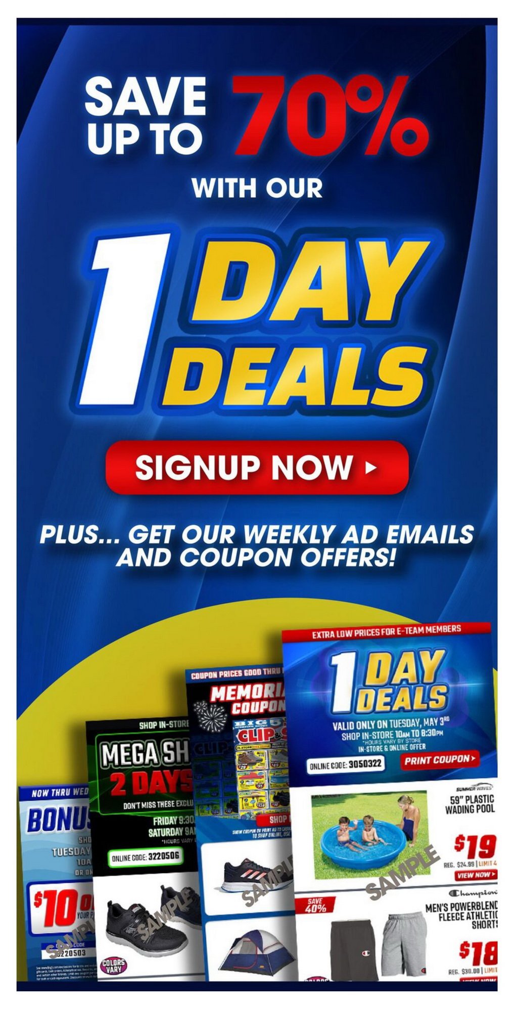 Big 5 Sporting Goods Weekly Ad Feb 10 – Feb 19, 2026