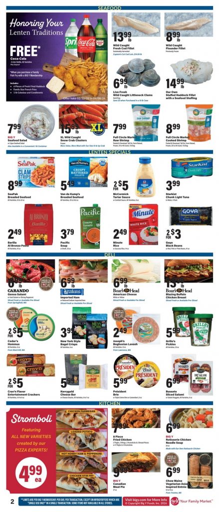 Big Y Weekly Ad Feb 19 – Feb 25, 2026