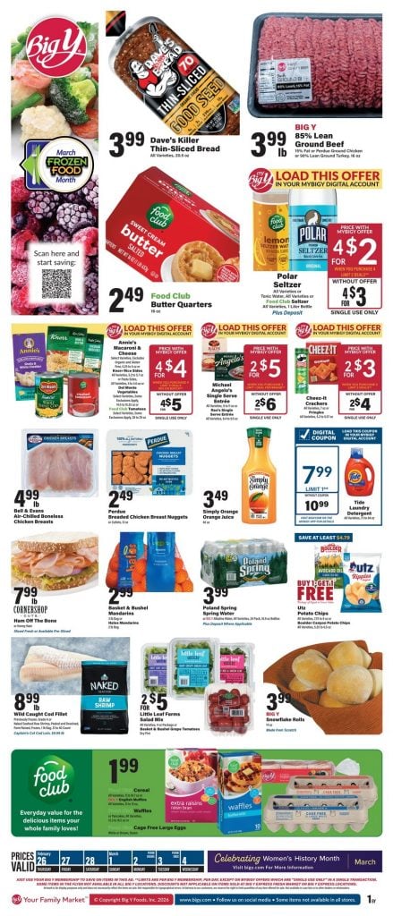 Big Y Weekly Ad Feb 26 – Mar 04, 2026