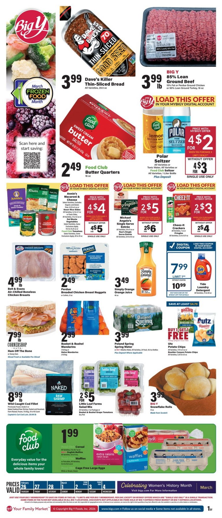 Big Y Weekly Ad Feb 26 – Mar 04, 2026