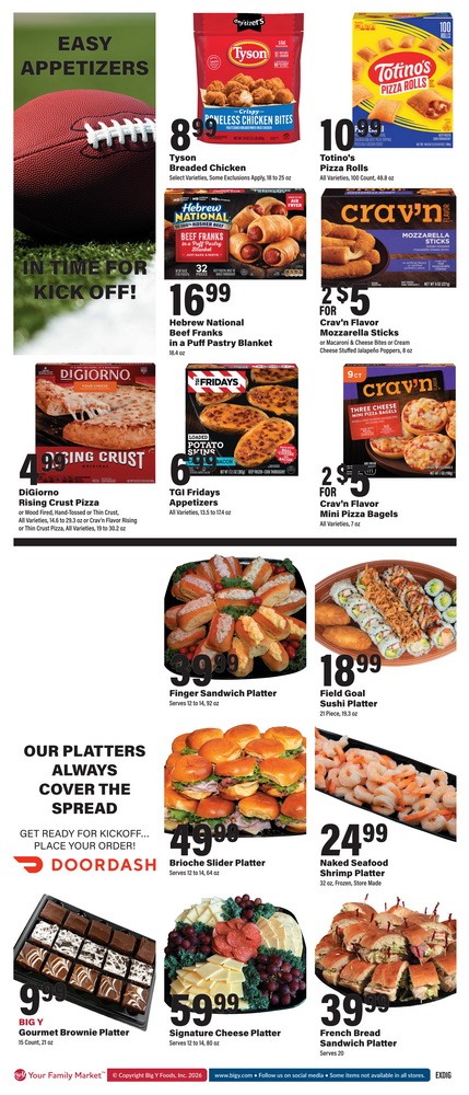 Big Y Weekly Ad Feb 05 – Feb 11, 2026 (Valentine's Day Promotion Included)