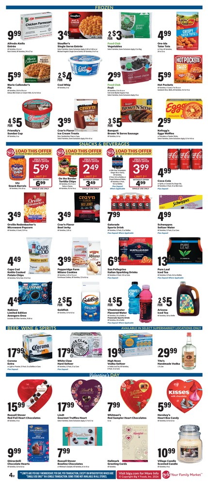 Big Y Weekly Ad Feb 05 – Feb 11, 2026 (Valentine's Day Promotion Included)