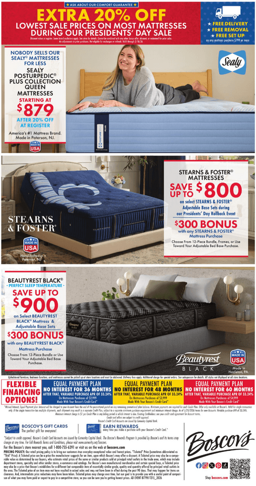 Boscov's Weekly Ad Feb 12 – Feb 18, 2026