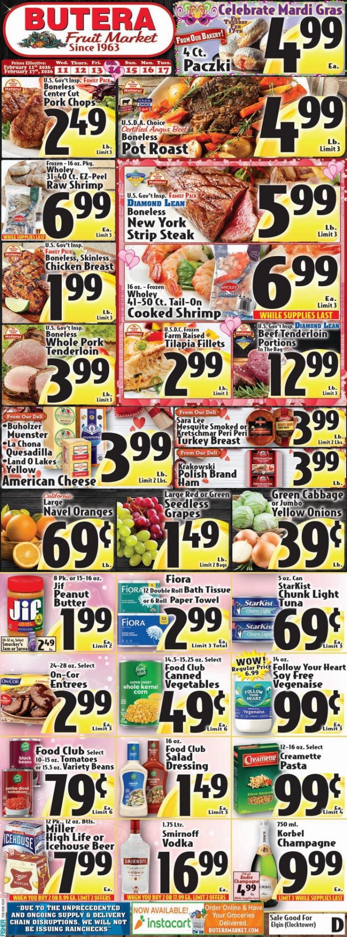 Butera Weekly Ad Feb 11 – Feb 17, 2026 (Valentine' s Day Promotion ...