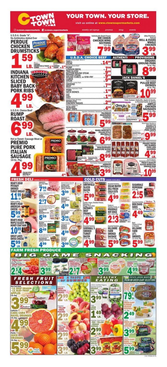 C-Town Weekly Ad Feb 06 – Feb 12, 2026