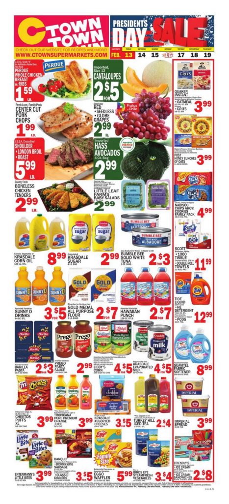 C-Town Weekly Ad Feb 13 – Feb 19, 2026