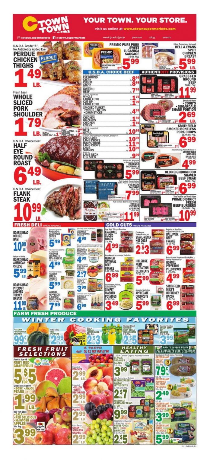 C-Town Weekly Ad Feb 20 – Feb 26, 2026