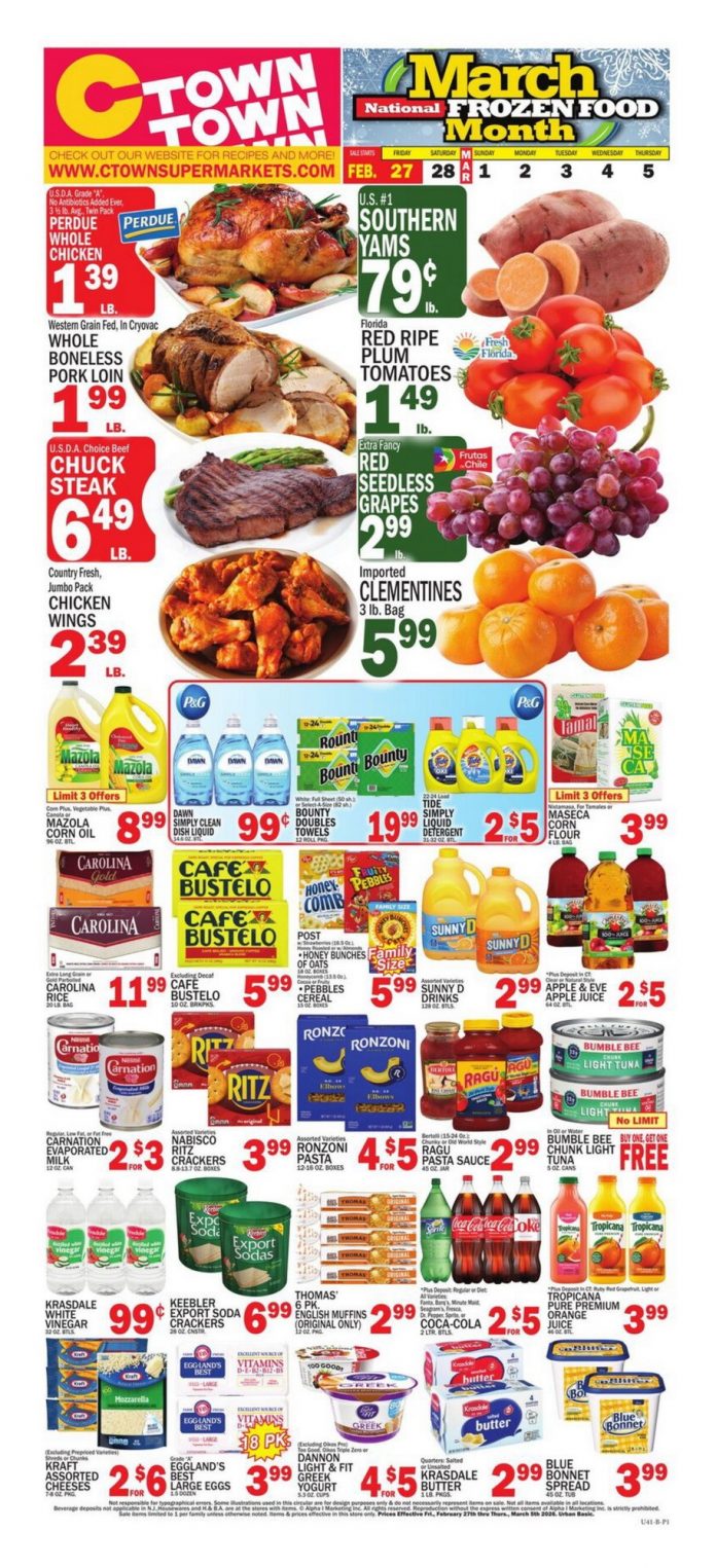 C-Town Weekly Ad Feb 27 – Mar 05, 2026
