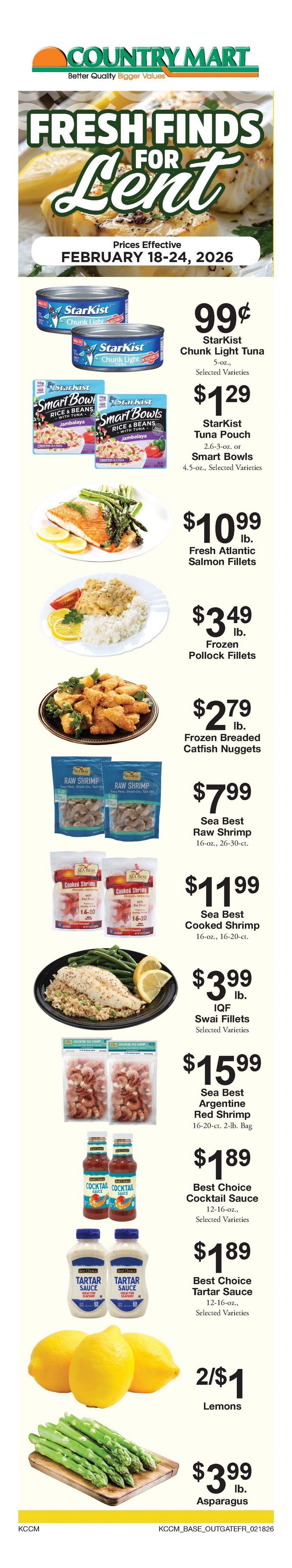 Country Mart Weekly Ad Feb 17 – Feb 23, 2026