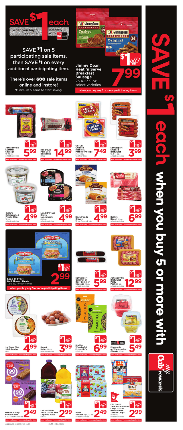 Cub Foods Weekly Ad Feb 22 – Feb 28, 2026