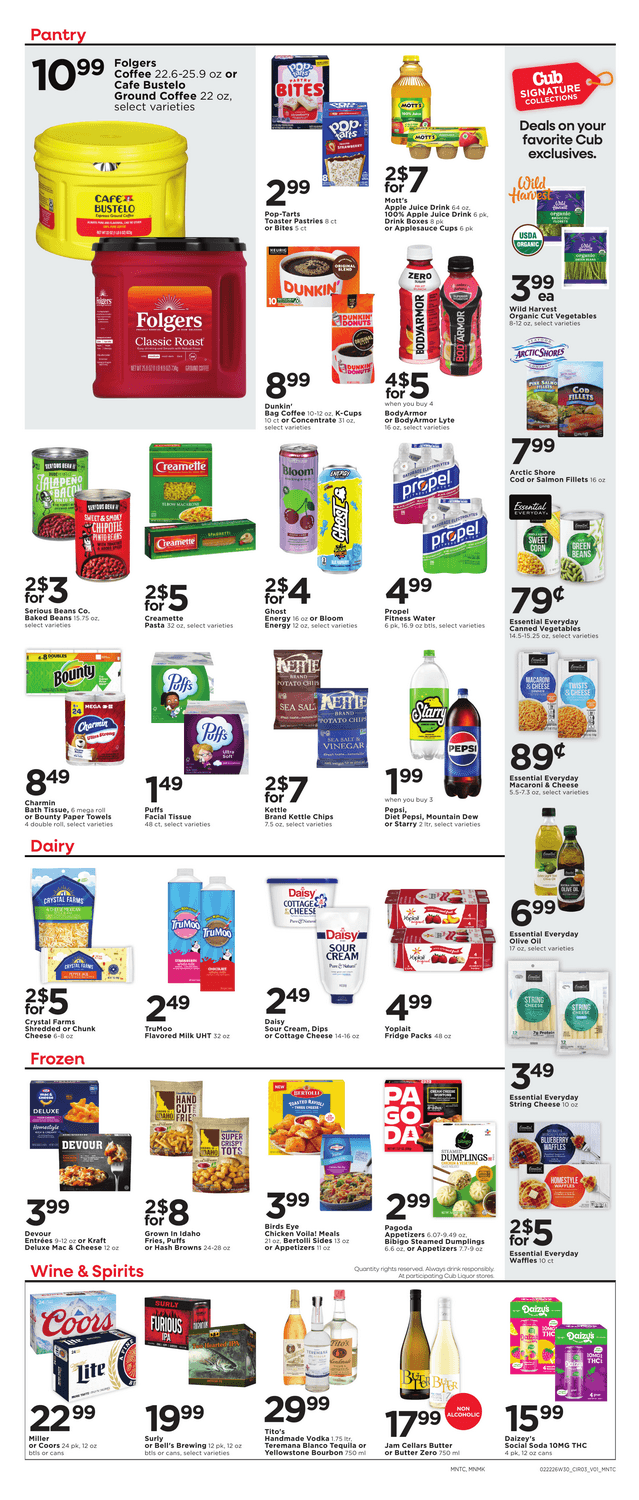 Cub Foods Weekly Ad Feb 22 – Feb 28, 2026