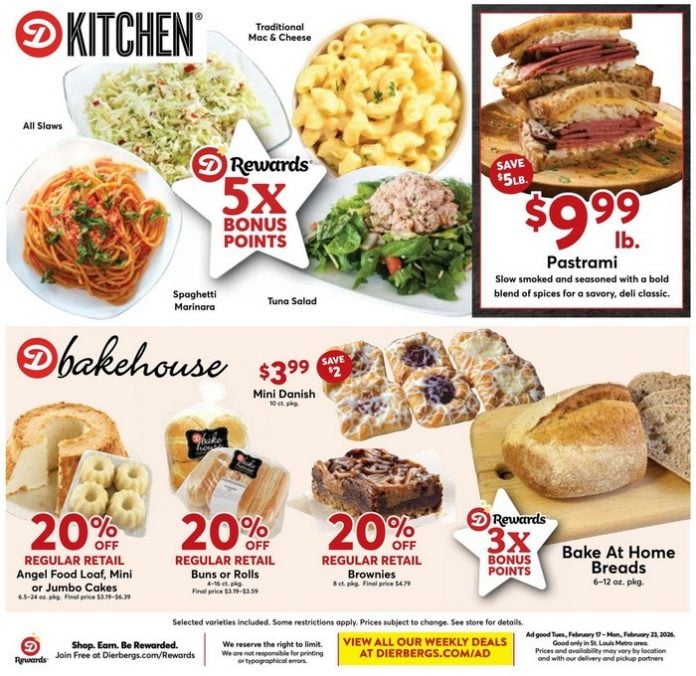 Dierbergs Markets Weekly Ad Feb 17 – Feb 23, 2026