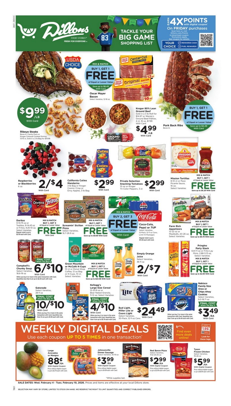 Dillons Weekly Ad Feb 04 – Feb 10, 2026 (Valentine's Day Promotion ...