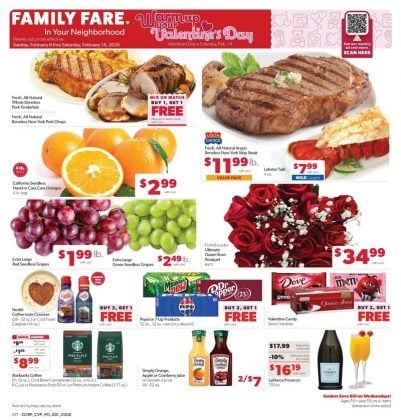 Family Fare Weekly Ad Feb 08 – Feb 14, 2026 (Valentine's Day Promotion ...