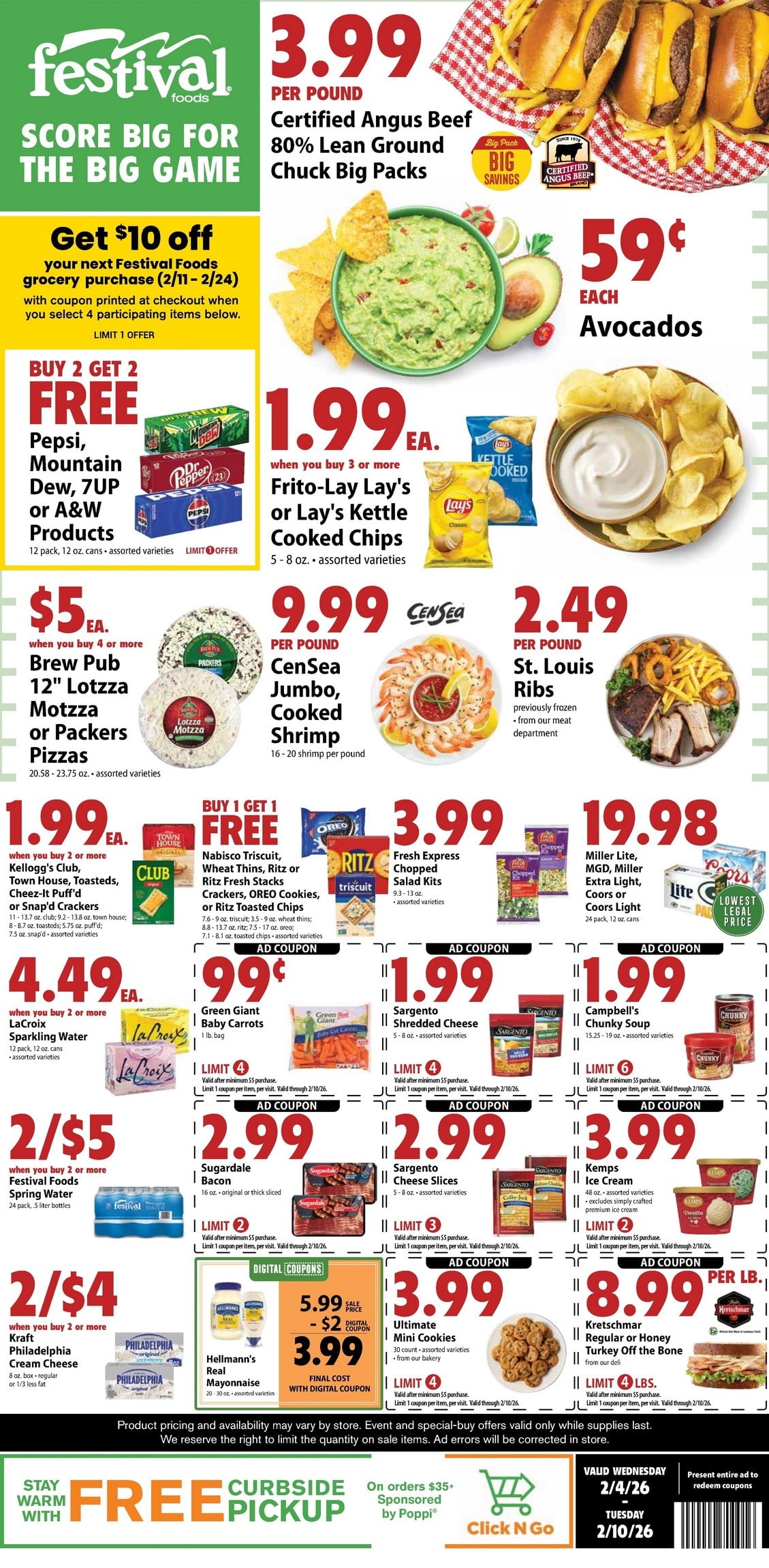 Festival Foods Weekly Ad Feb 04 – Feb 10, 2026