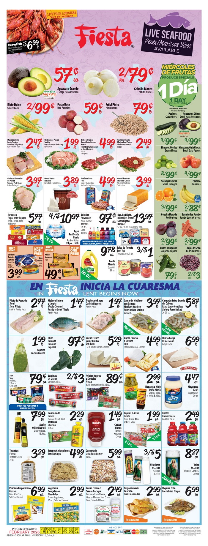 Fiesta Mart Weekly Ad Feb 18 – Feb 24, 2026
