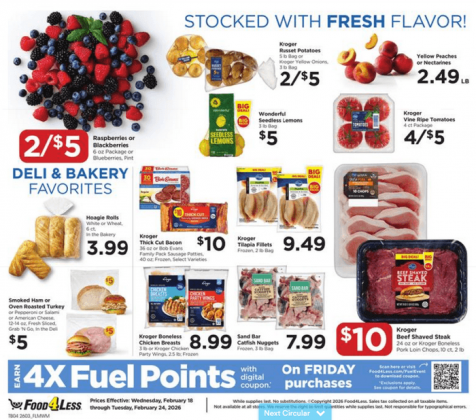 Food 4 Less Weekly Ad Feb 18 – Feb 24, 2026