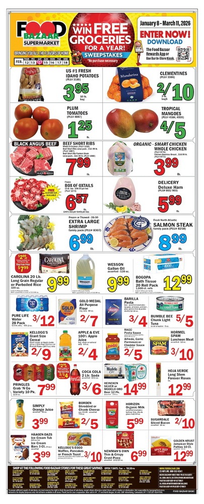 Food Bazaar Weekly Ad Feb 12 – Feb 18, 2026